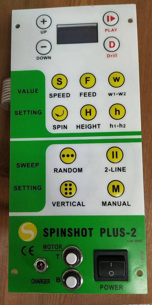 Control Panel for Plus2 Machine (Warranty Replacement) – Spinshot ...